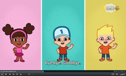 SSS英语启蒙儿歌《Super Simple Songs》共378集, 1080P高清视频带英文字幕+中英文字幕+配套音频MP3，百度云网盘 ...